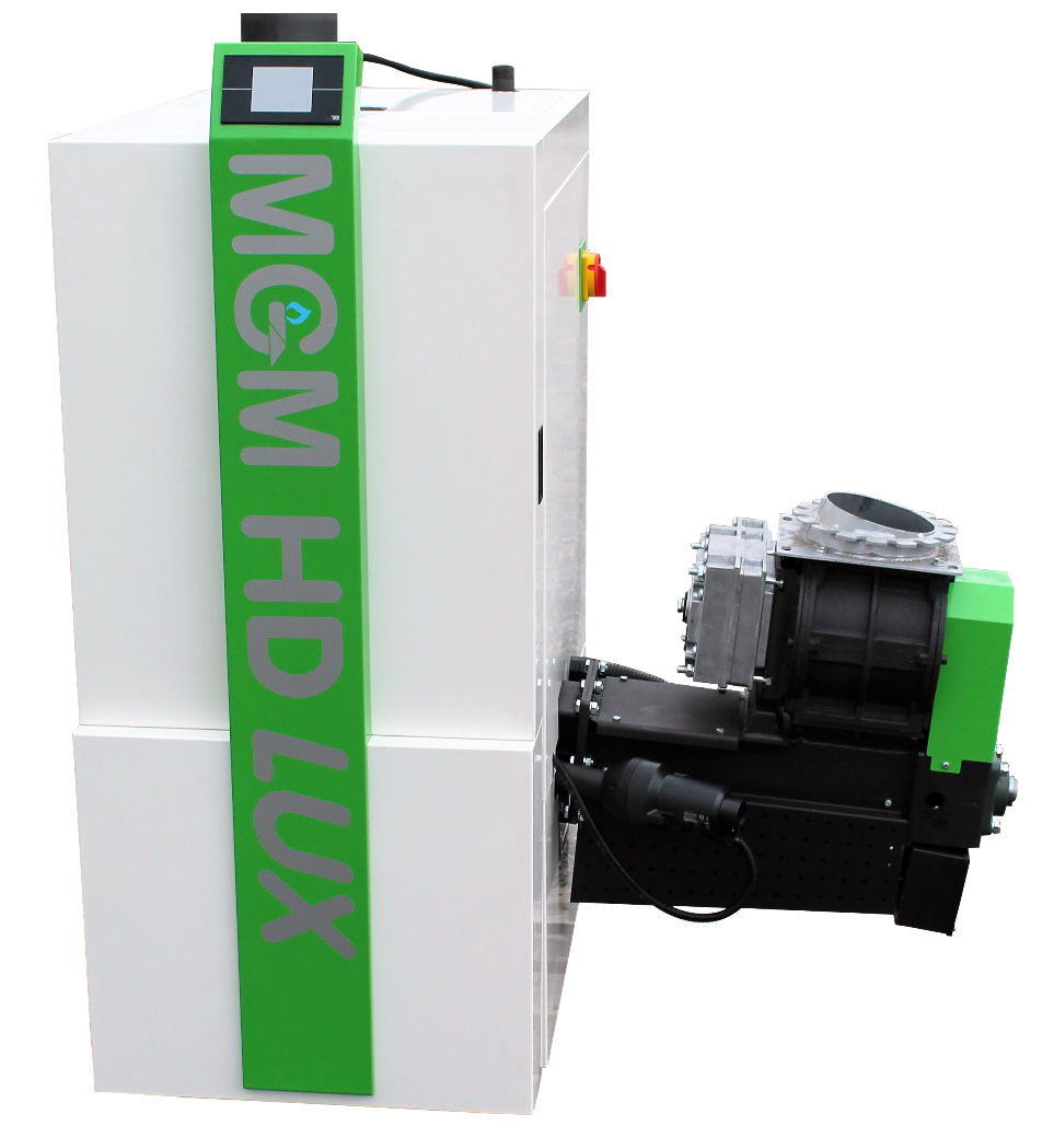 MGM Junior nem service og rensning lille og kompakt pillefyr